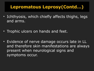 Leprosy, its types, causes, symptoms and treatment | PPTX