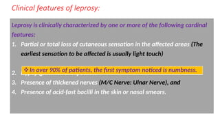Leprosy PPT, MBBS, MD, BPH, MPH Dr Narendra Kumar Yadav | PPTX