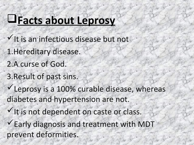 Leprosy | PPT