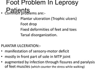 Complications of leprosy | PPTX
