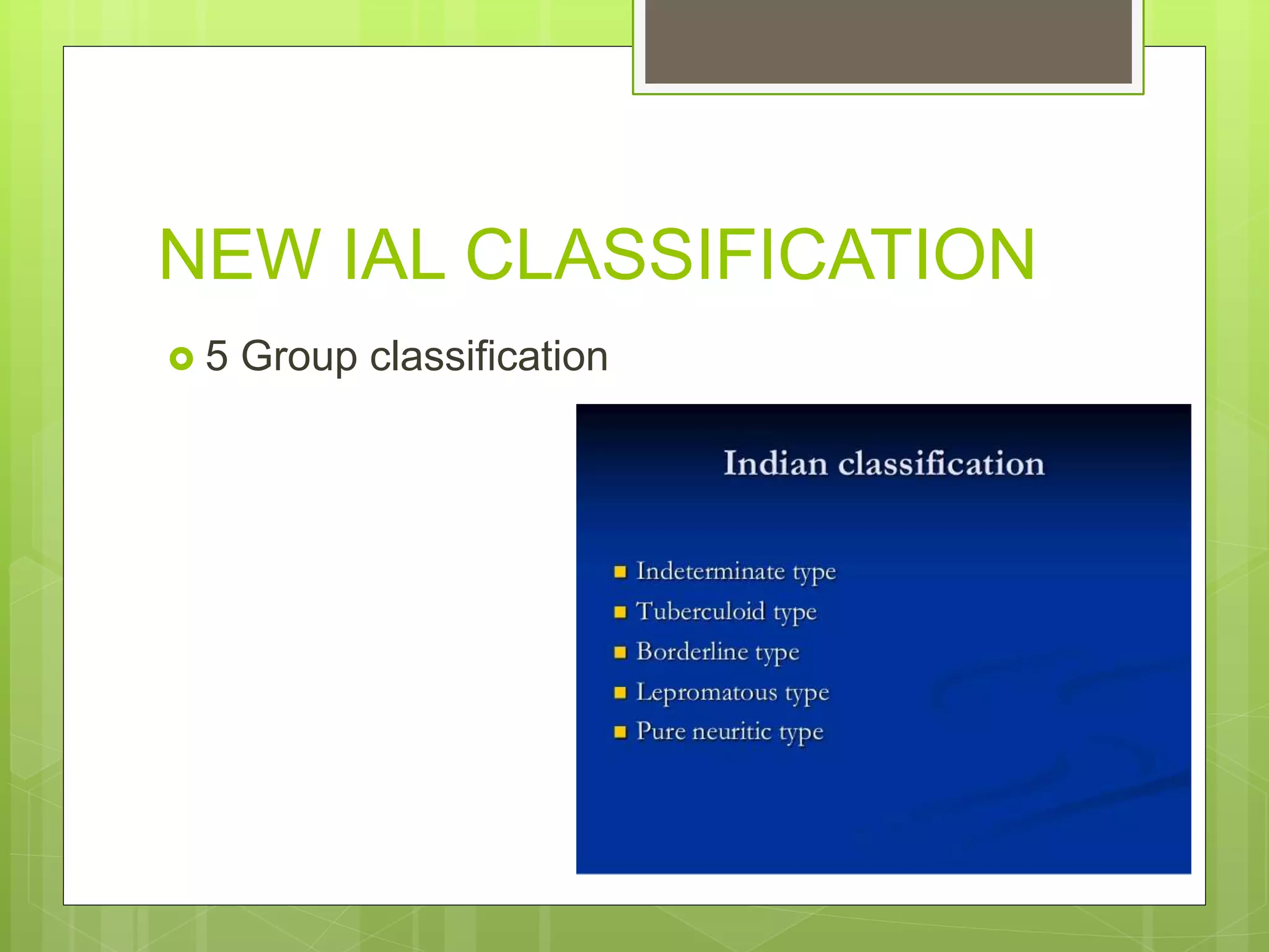 Leprosy - case definition and examination | PPTX