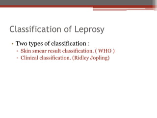 Leprosy ( hansen’s disease ) | PPTX