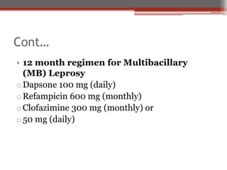 Leprosy ( hansen’s disease ) | PPTX
