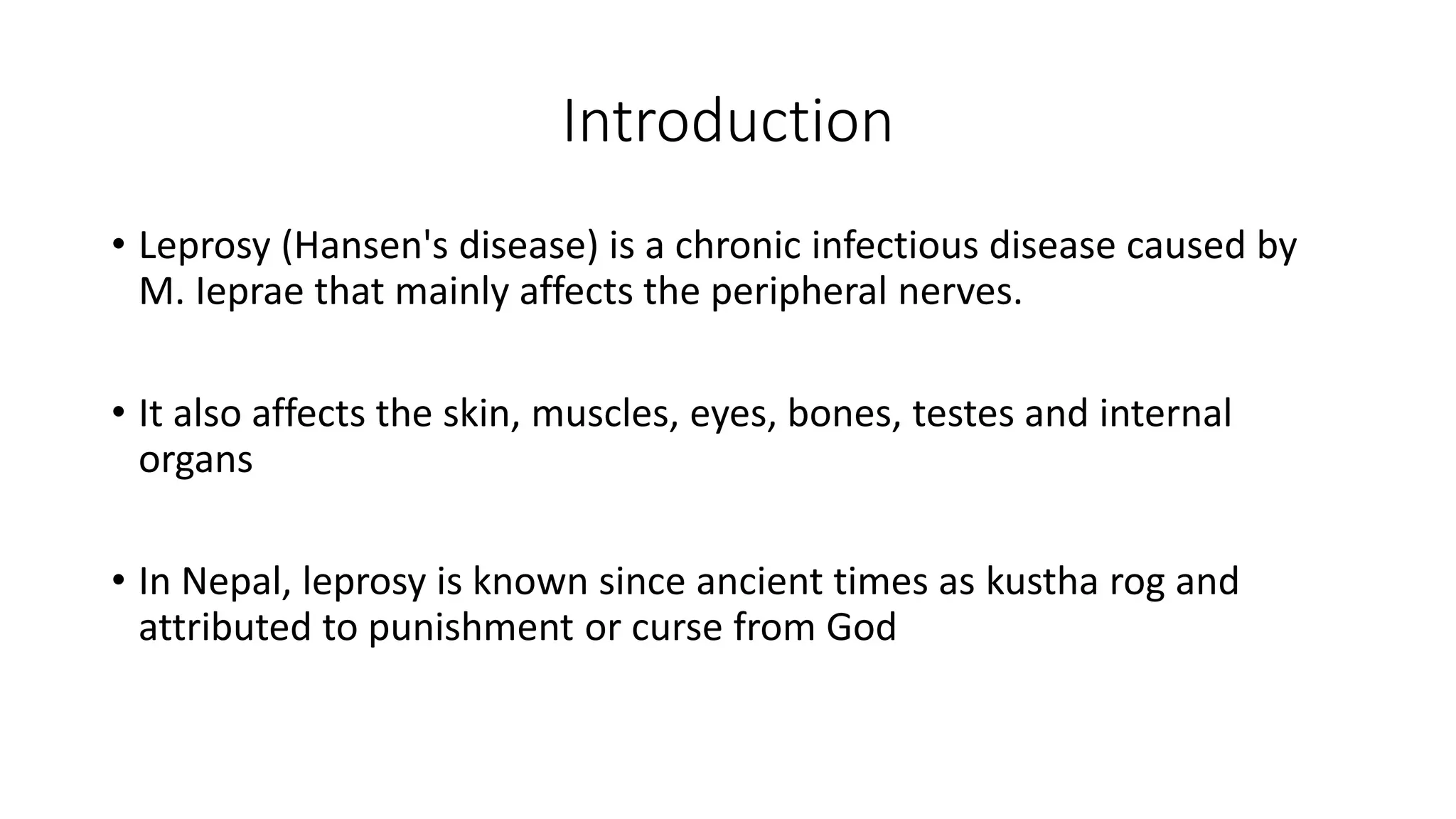 Leprosy (Hansen’s Disease).pptx
