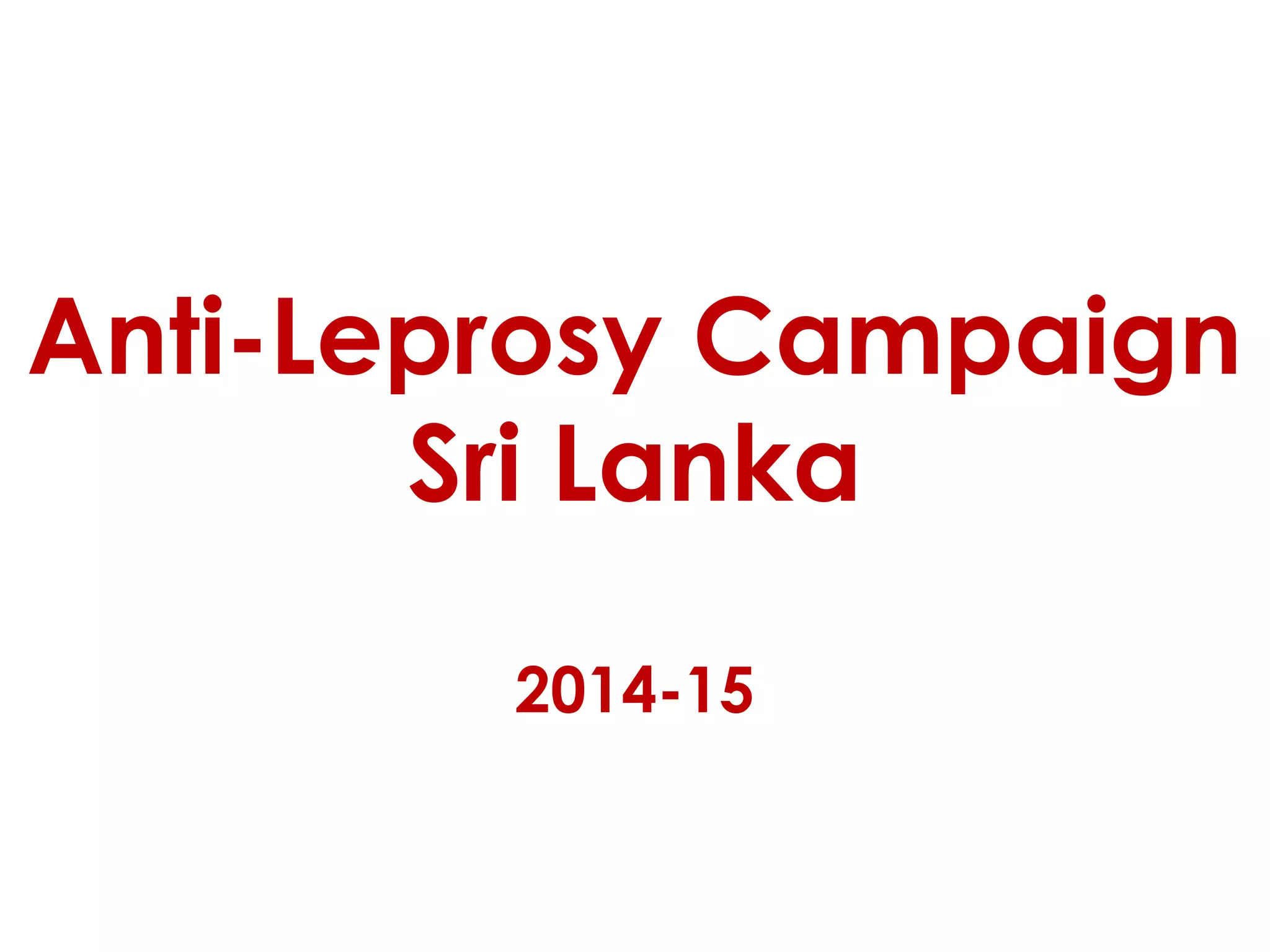 Alliance Development Trust Partners with The Leprosy Mission to Fight ...