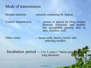 Leprosy | PPT