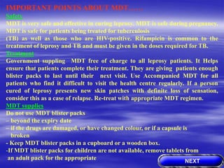 Leprosy presentation1 | PPSX