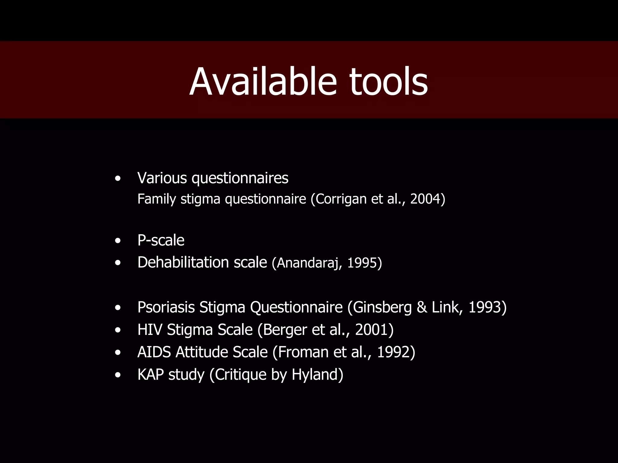 Leprosy Stigma Presentation | PPT
