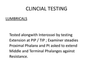 Leprosy tests by aseem | PPTX