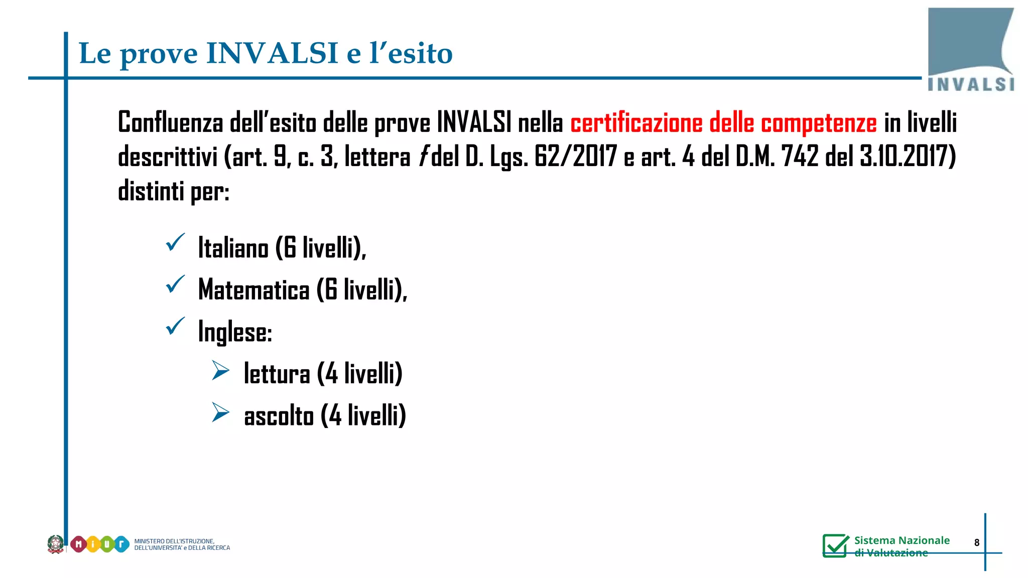 Le prove invalsi | PPT
