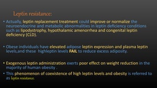 Leptin | PPTX