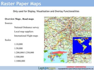 Lepton Maps offerings | PPTX | Geography | Science