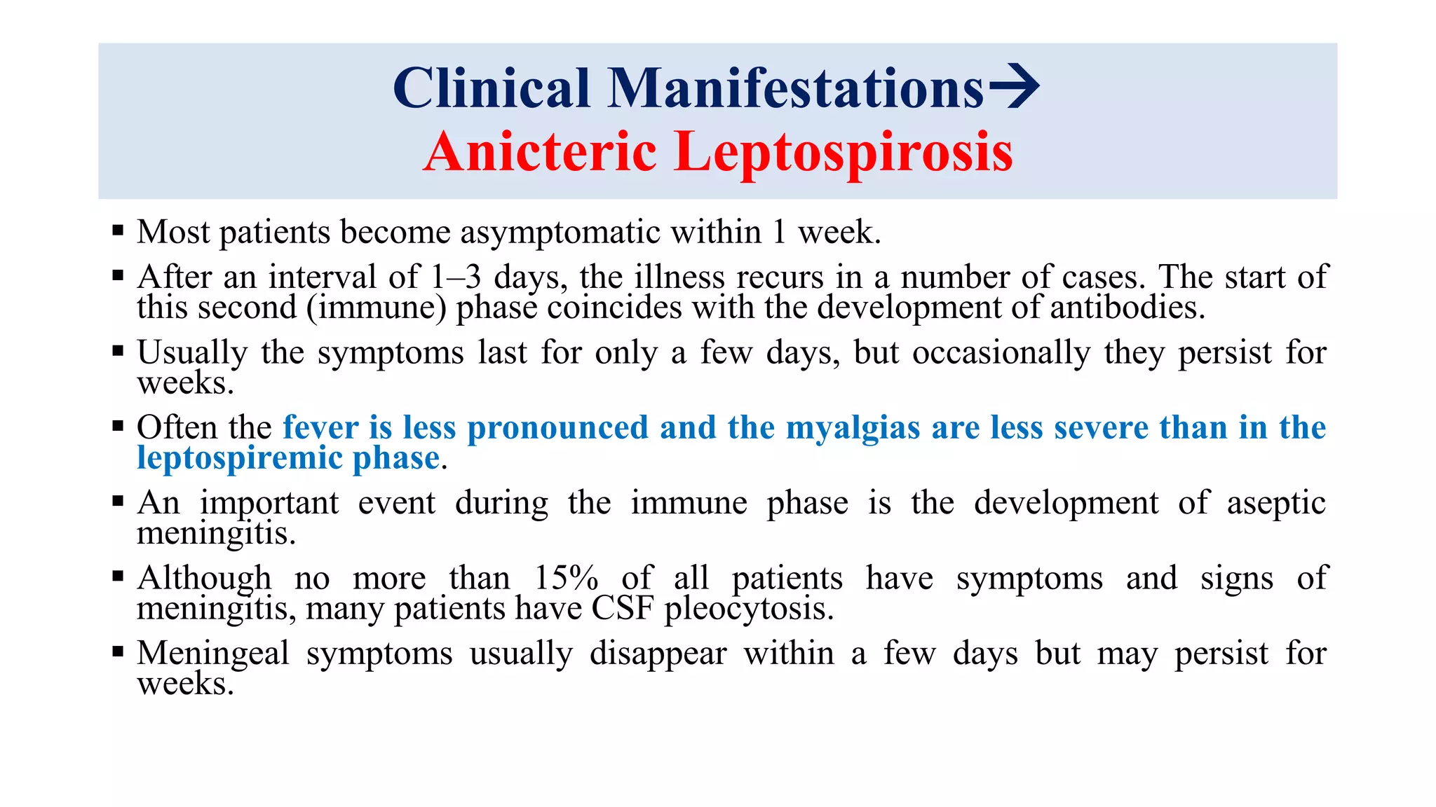 Leptospira weil's disease | PPTX