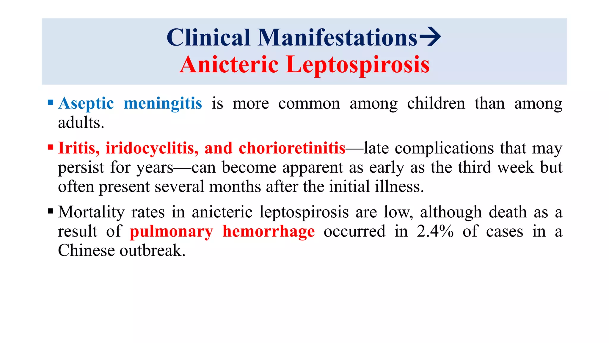 Leptospira weil's disease | PPTX