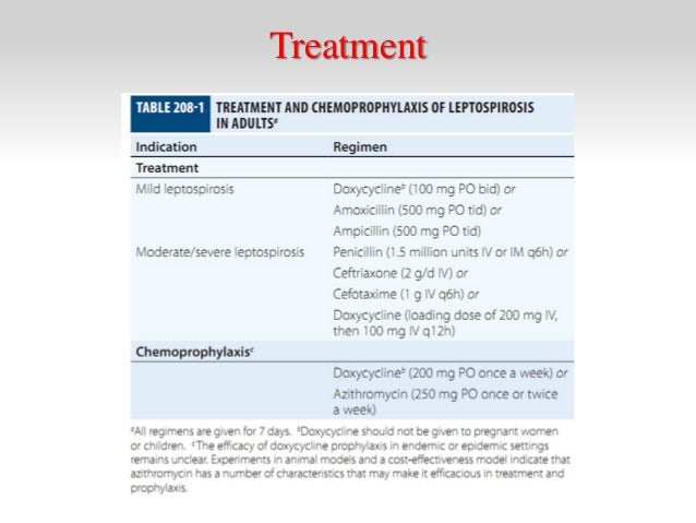 Leptospirosis