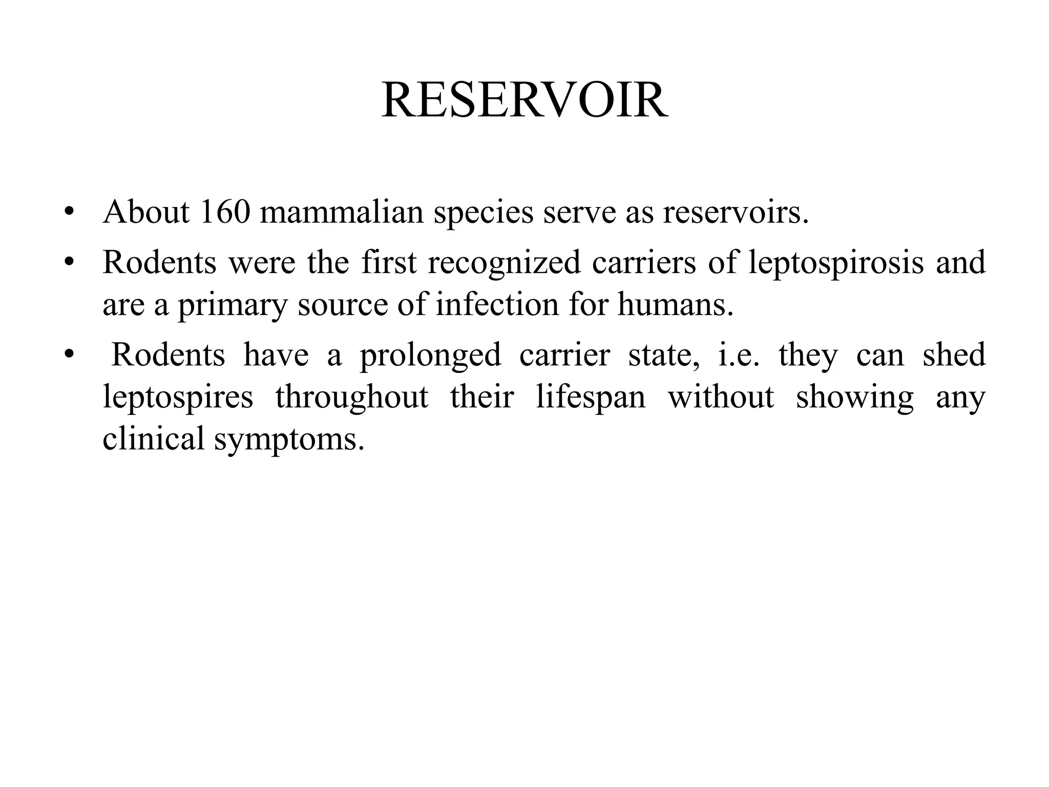 Leptospirosis | PPTX