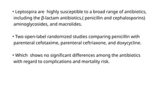 Diagnosis and treatment of leptospirosis.pptx