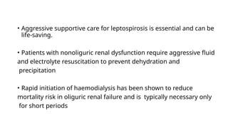 Diagnosis and treatment of leptospirosis.pptx