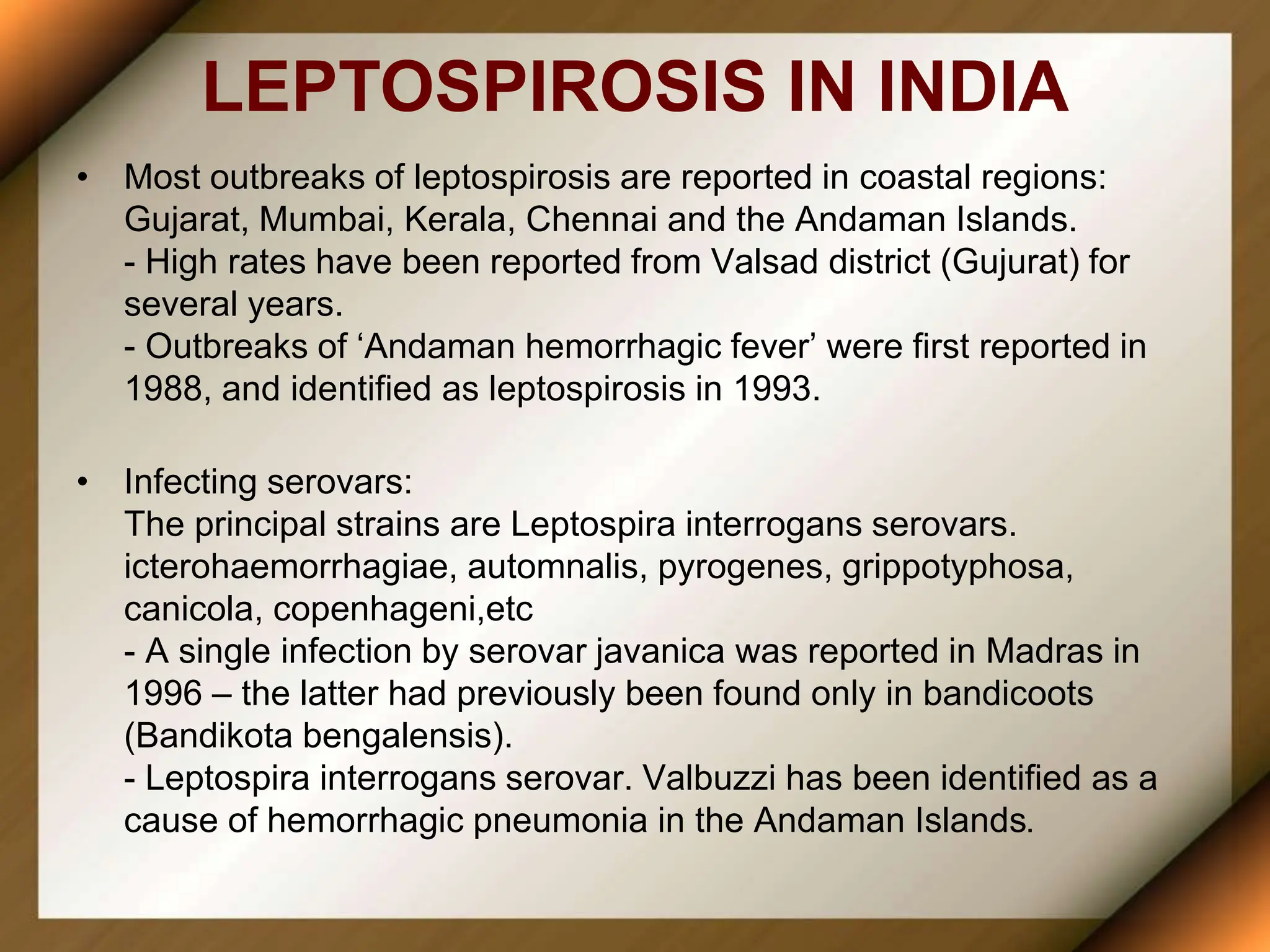 LeptospirosisbyDrPreetShah.ppt