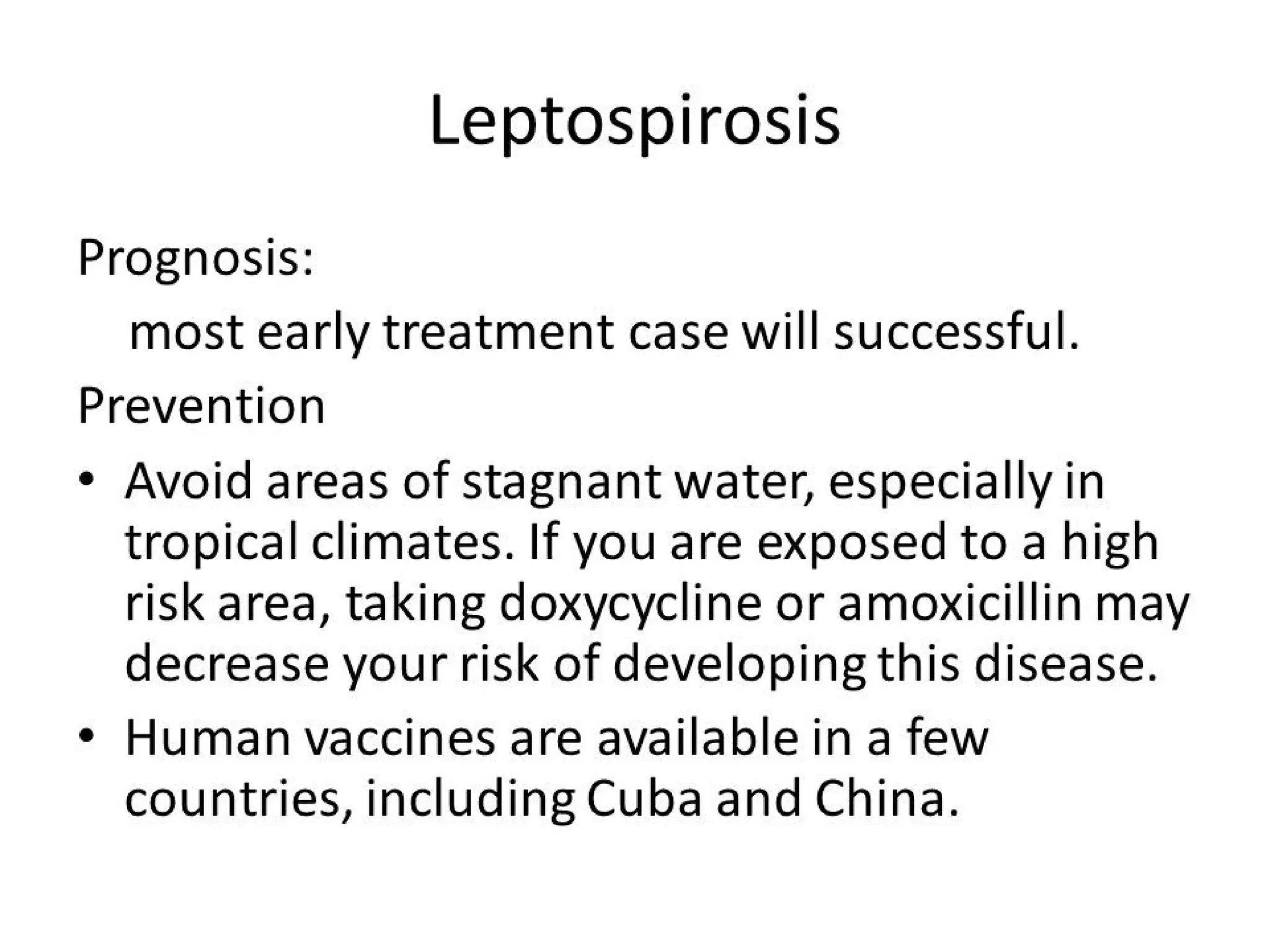 Leptospirosis notes IM full notes with clinical | PPT