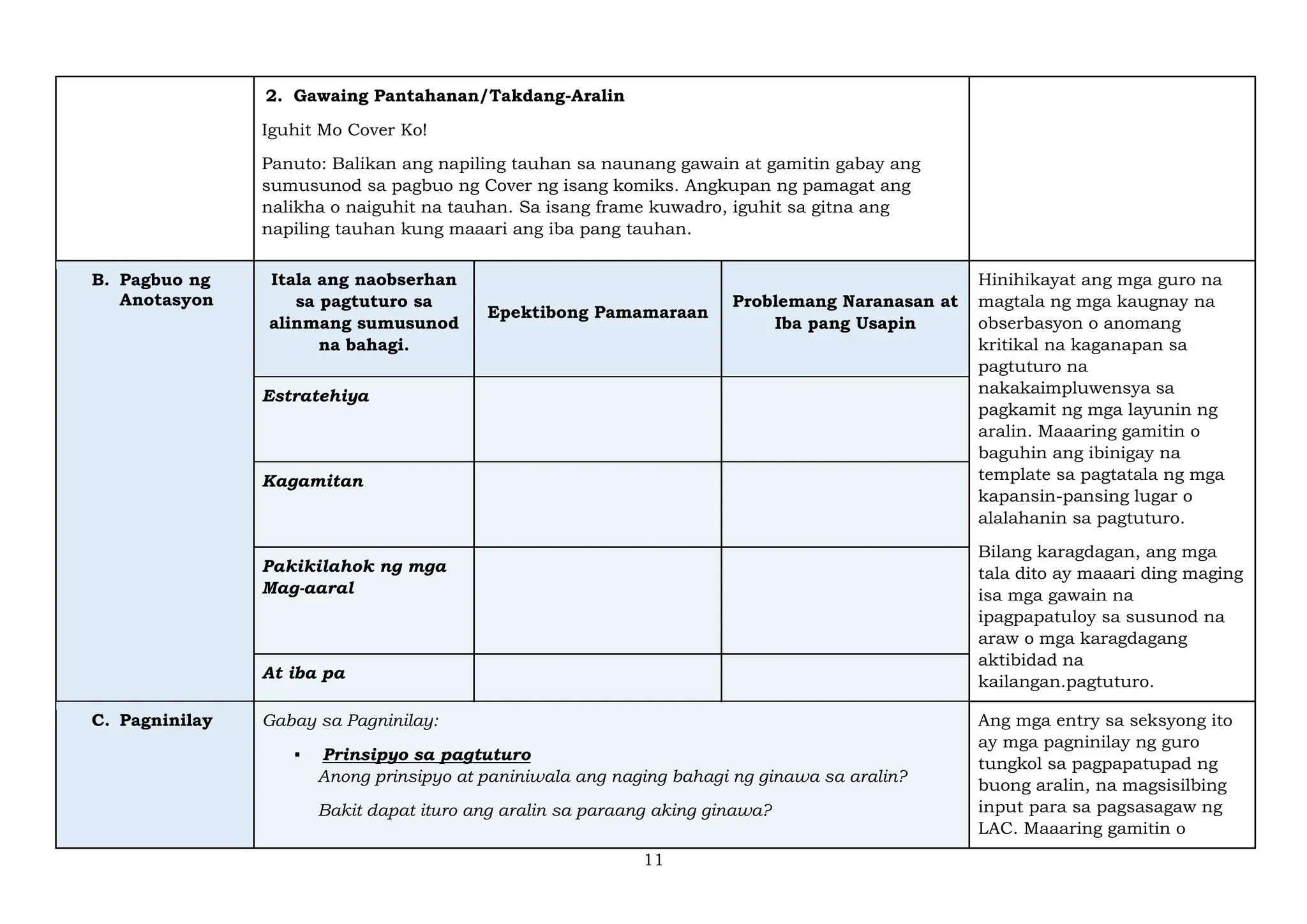 Filipino 7 Lesson Exemplarweek 8 matatag | PDF