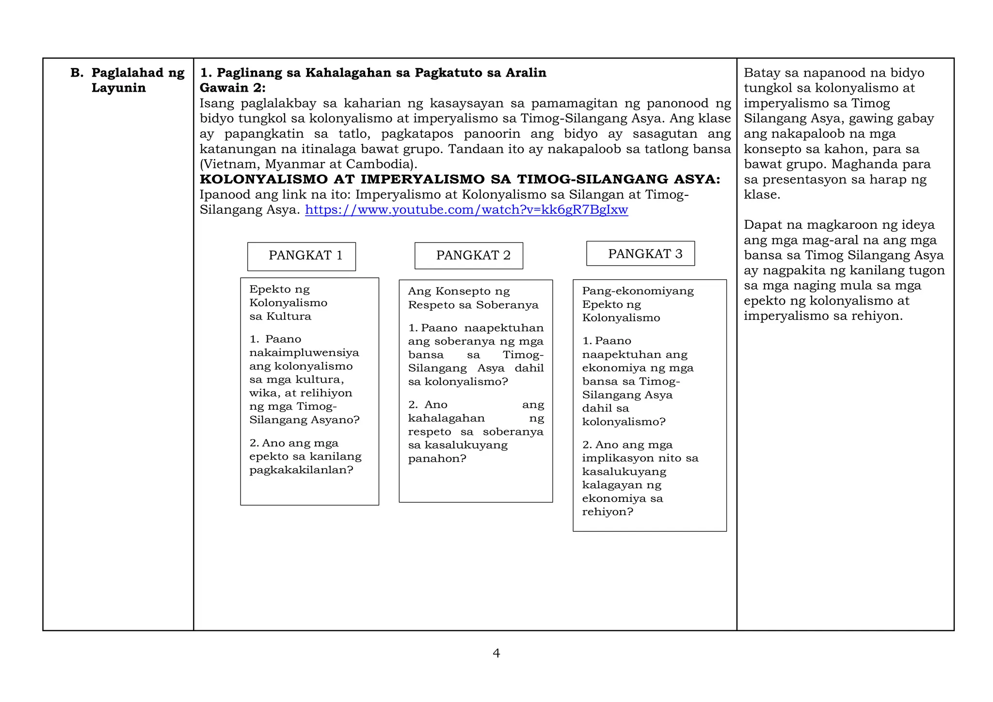 LE_Q2_AP7_Lesson 3 Week 6. lesson exemplar | PDF