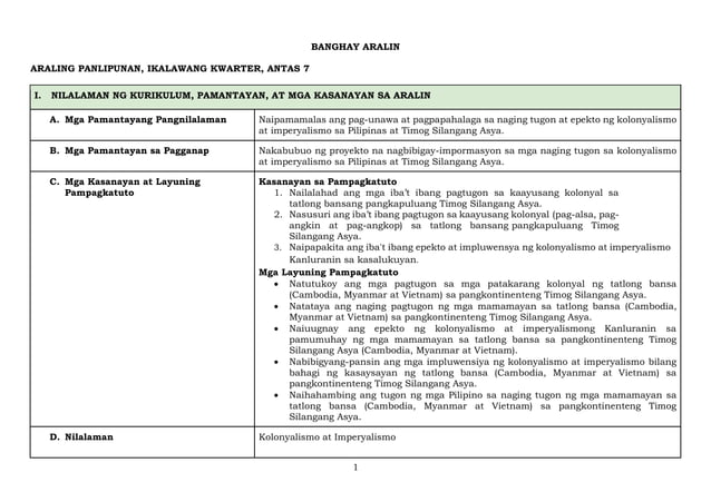 LE_Q2_AP7_Lesson 3 Week 6. lesson exemplar | PDF