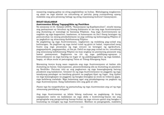 Filipino 7 Lesson 1 Week 1 Panitikan sa Panahon ng Katutubo-Tuluyan (Alamat) | PDF