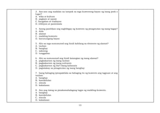 Filipino 7 Lesson 1 Week 1 Panitikan sa Panahon ng Katutubo-Tuluyan (Alamat) | PDF