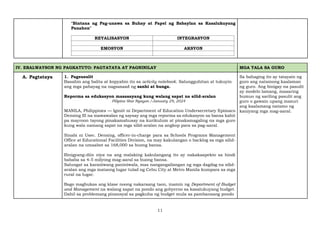 LE_Q2_Filipino 7_Lesson 1 Week 4. lesson exemplar | PDF