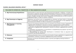 LE_Q2_Filipino 7_Lesson 1 Week 4. lesson exemplar | PDF