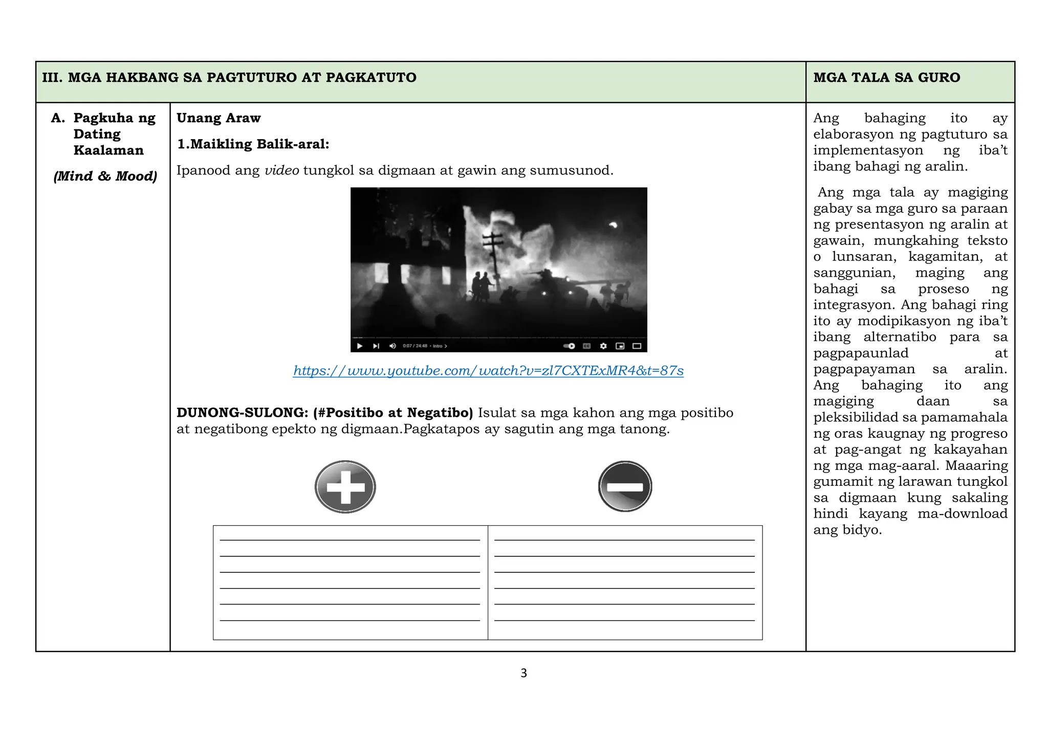 LE_Q3_AP-7_Aralin-2_Linggo-3. LESSON EXEMPLARpdf | PDF