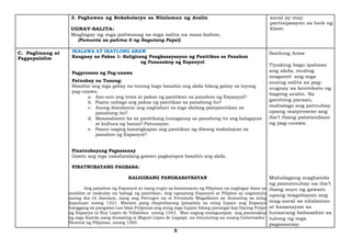 LE_Q3_Filipino-7_Lesson-1_Week-1.pdf filipino 7 | PDF