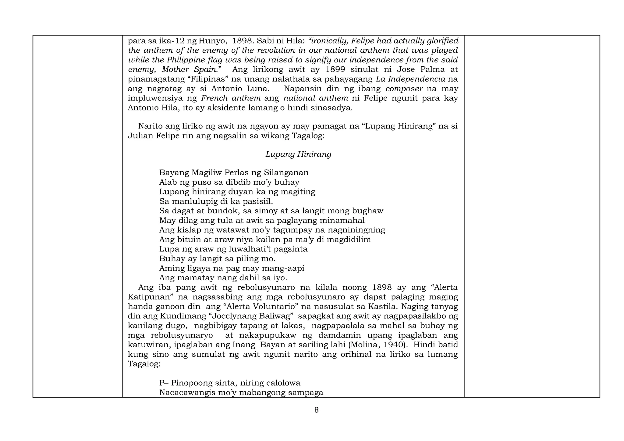 LE_Q3_Filipino-7_Lesson-4_Week-4.pdf filipino 7 | PDF