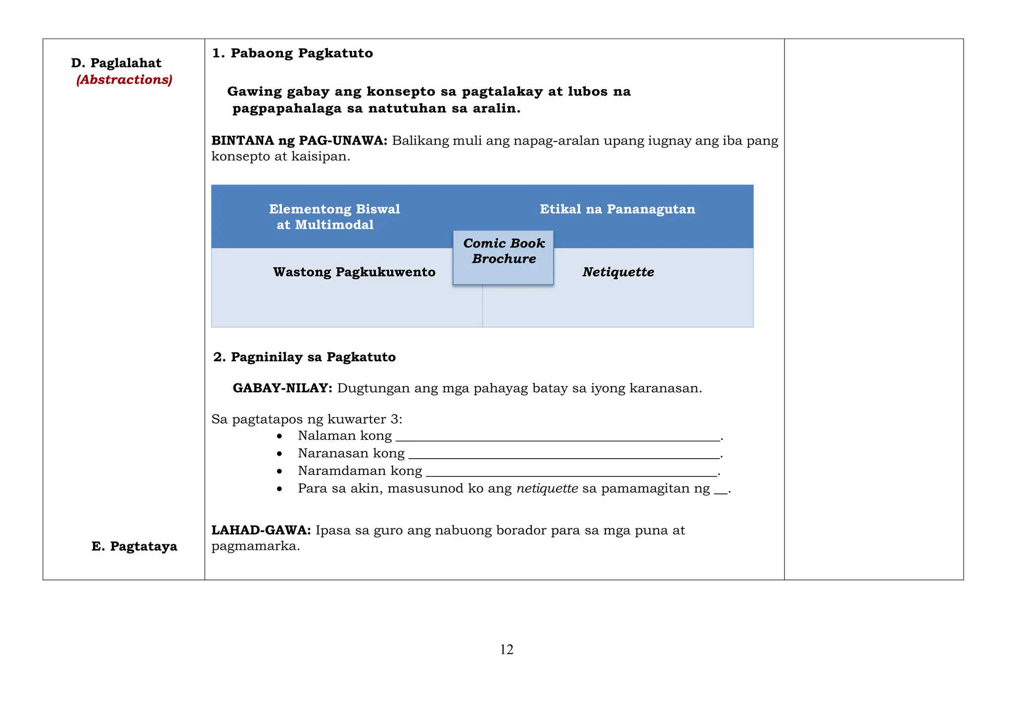 LE_Q3_Filipino-7_Week-7_.pdf.Filipino 7777 | PDF