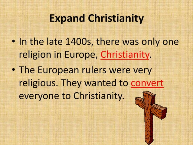 Why did Europeans explore the world? | PPT