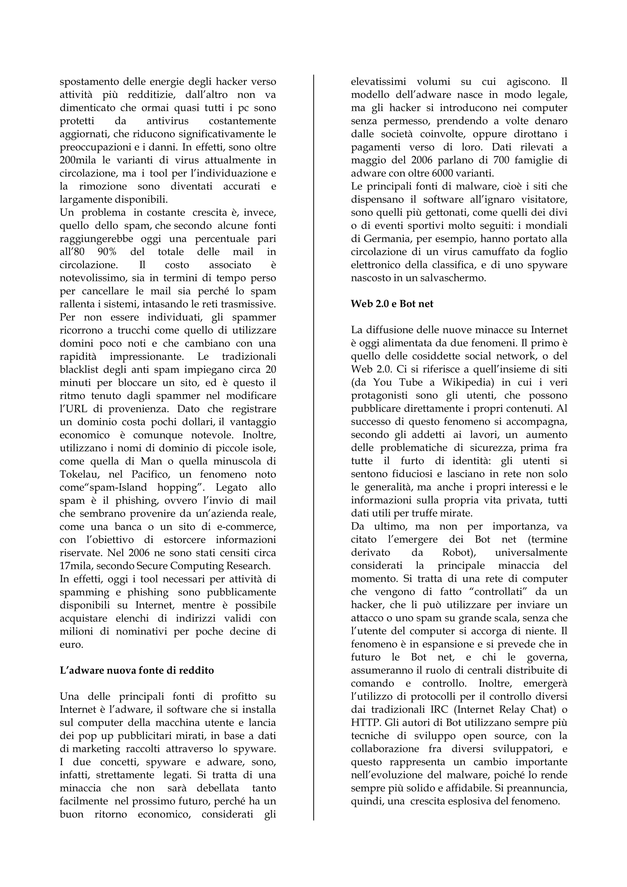 LE RAGIONI DELLA SICUREZZA IT | PDF