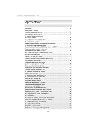 Ler dort caderno da saúde do trabalhador | PDF