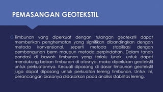 Lereng dan teknik perbaikannya dengan soil nailing | PDF