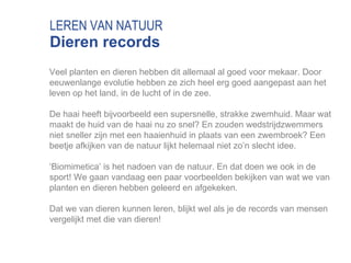 Leren van dierenrecords | PPT