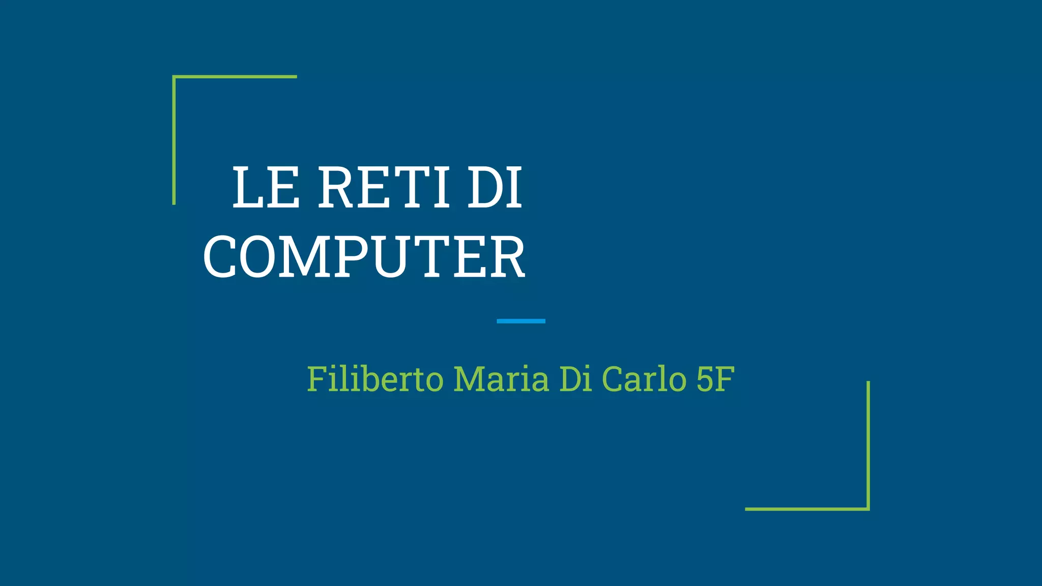 Le reti di computer (2) | PPTX | Computer Networking | Computing