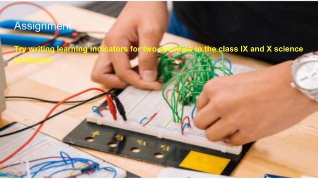 Learning Indicators in science classroom, types of indicators, Learning ...
