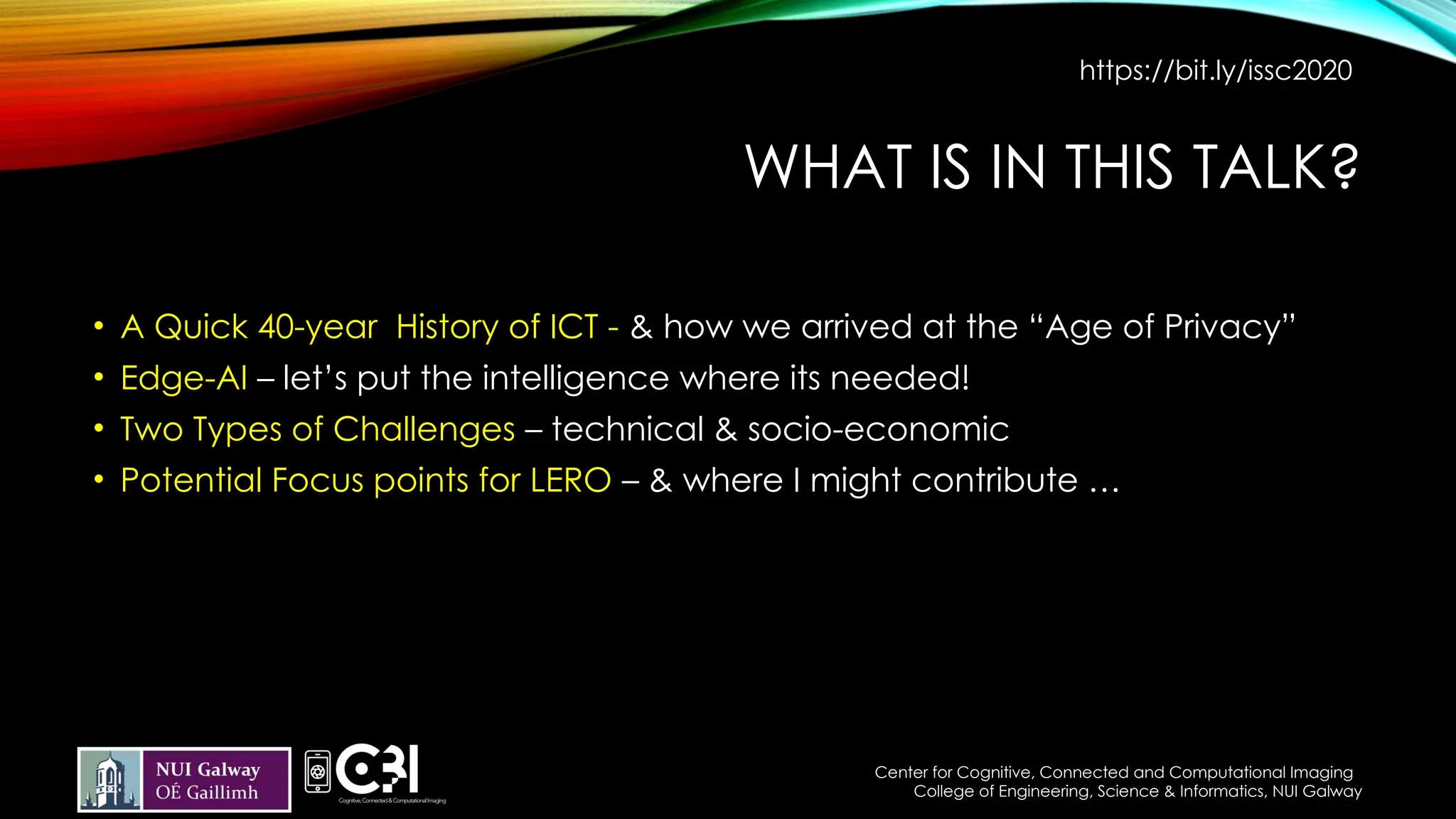 Key ICT Challenges and Opportunities for the 2020's | PPTX