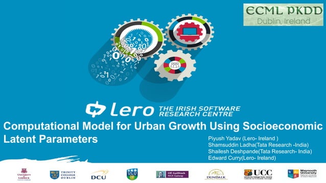 Computational Model For Urban Growth Using Socioeconomic Latent Parameters Ppt