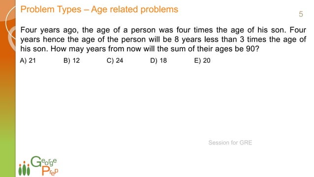 Ratio and Two Variable Problems | PPT