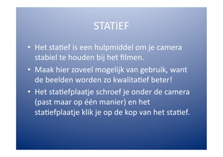 Les 01-beeldtaal-cameratechniek | PDF