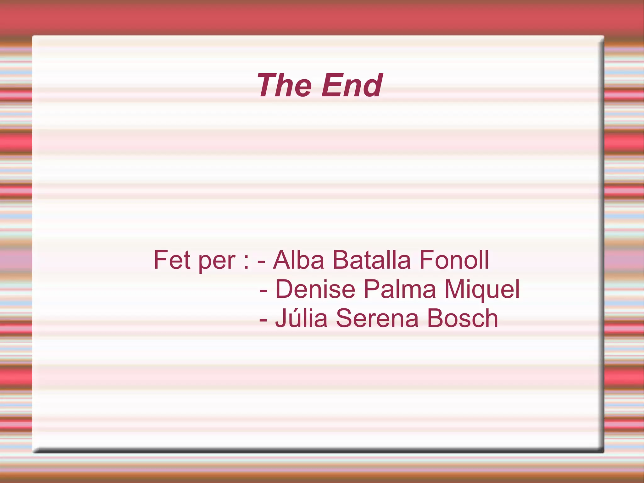Neighbours: Denise, Júlia & Alba | ODP