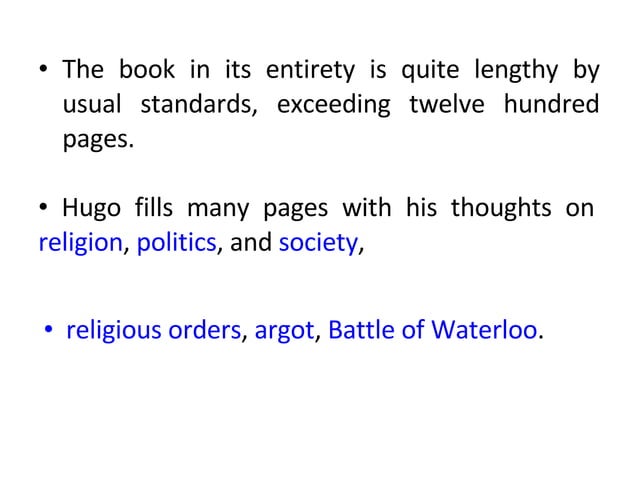 Les Miserables | PPT