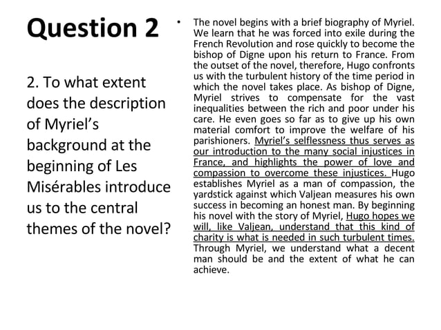 Les Miserables | PPT