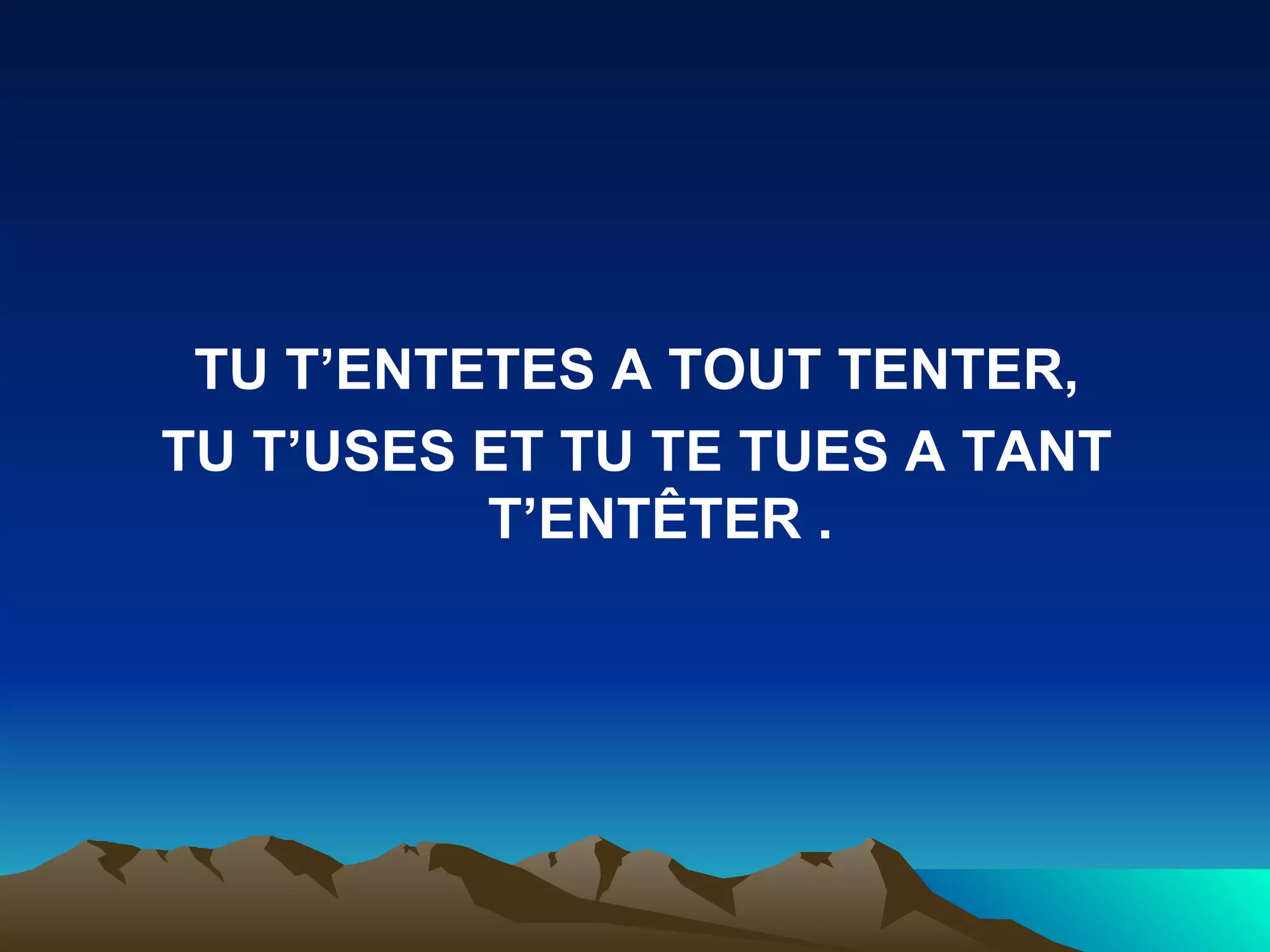 Les phrases inprononçables | PPS
